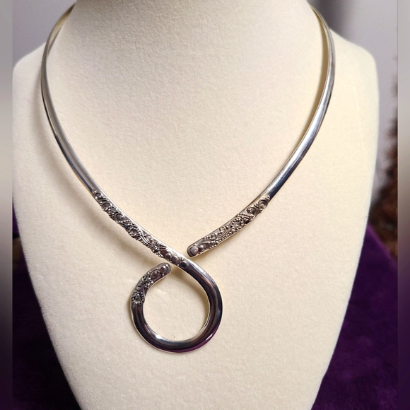 Artisan | Jewelry | Sterling Silver Collar Necklace By Artisan ...